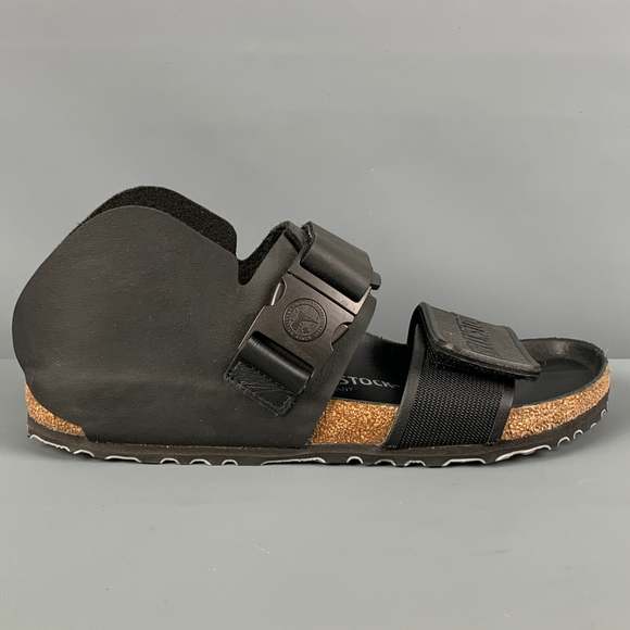 Birkenstock | Shoes | Birkenstock X Alex Wolfe Black Leather Sandals | Poshmark